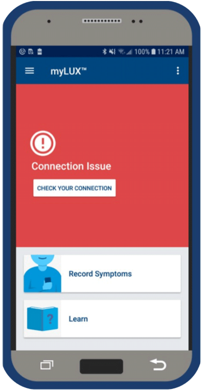 LUX-Dx cardiac monitor device support